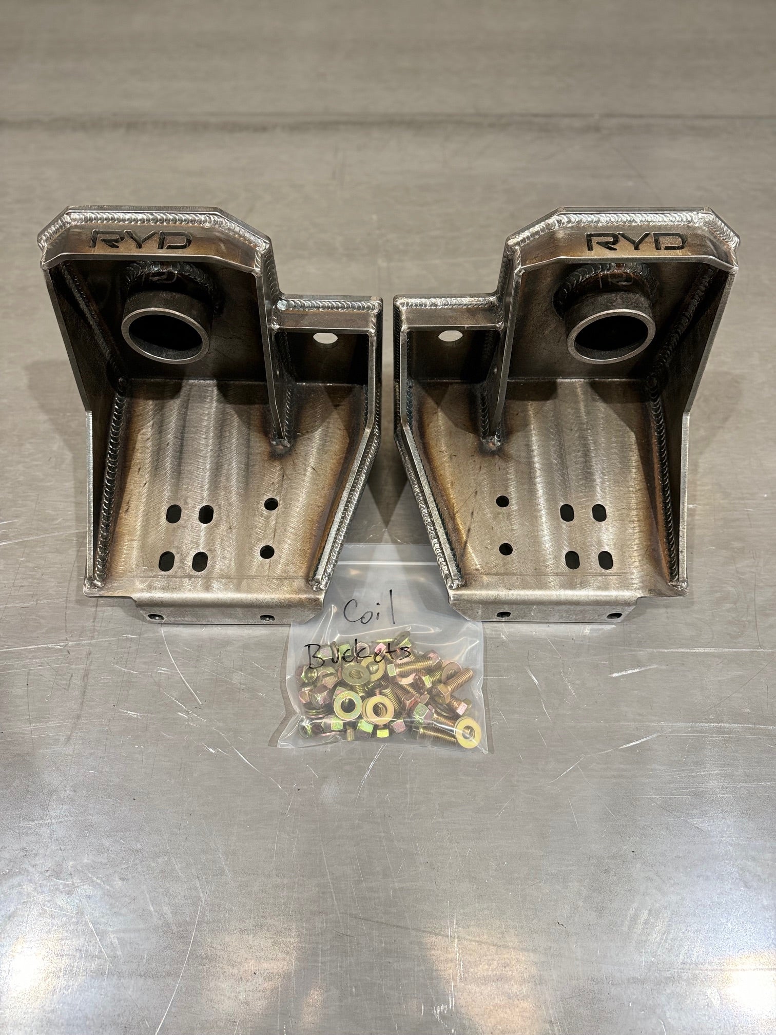 Ford OBS Coil Buckets (05-16 Superduty Swap) – RYD Motorsports LLC