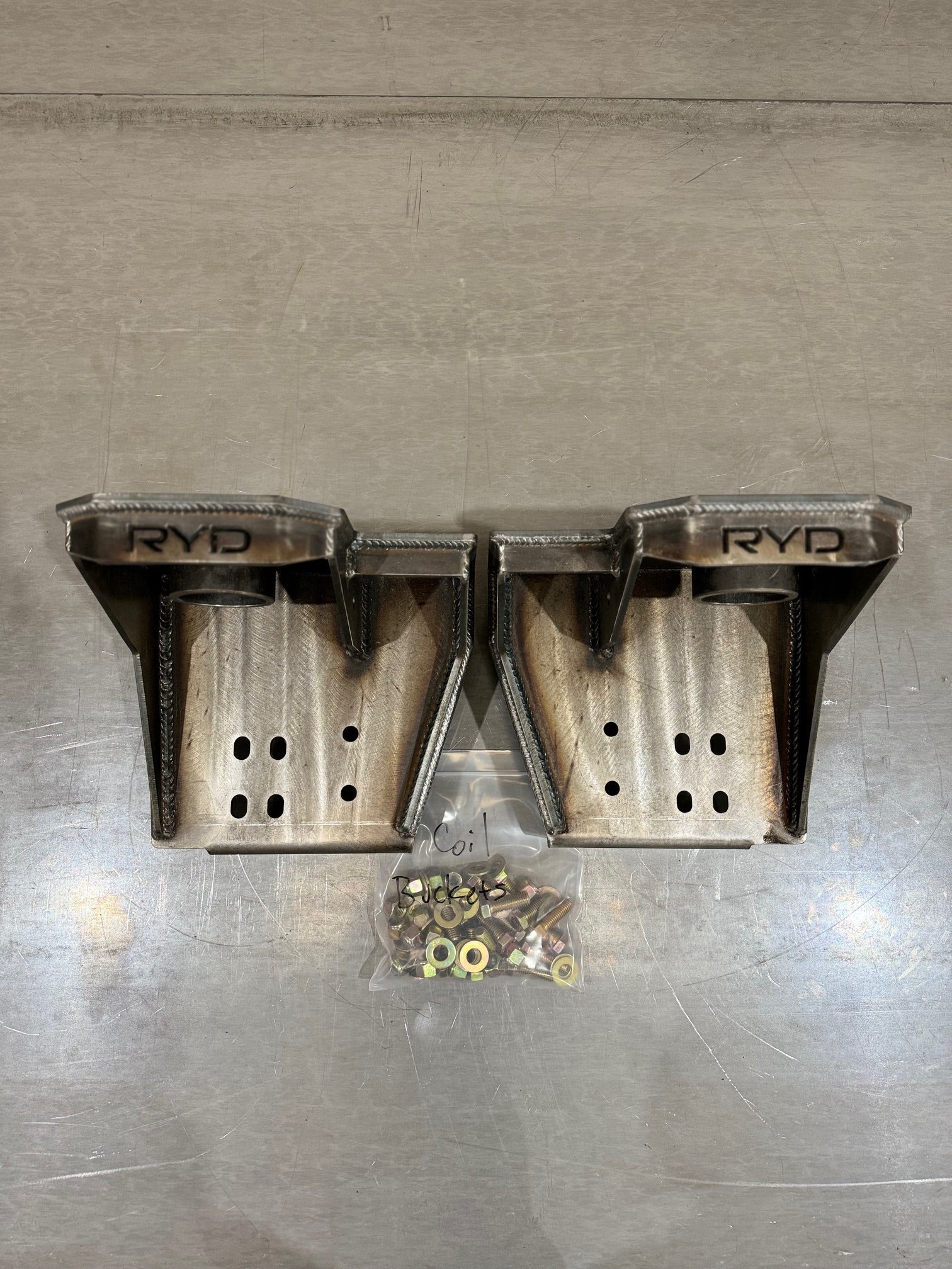 Ford OBS Coil Buckets (05-16 Superduty Swap) – RYD Motorsports LLC