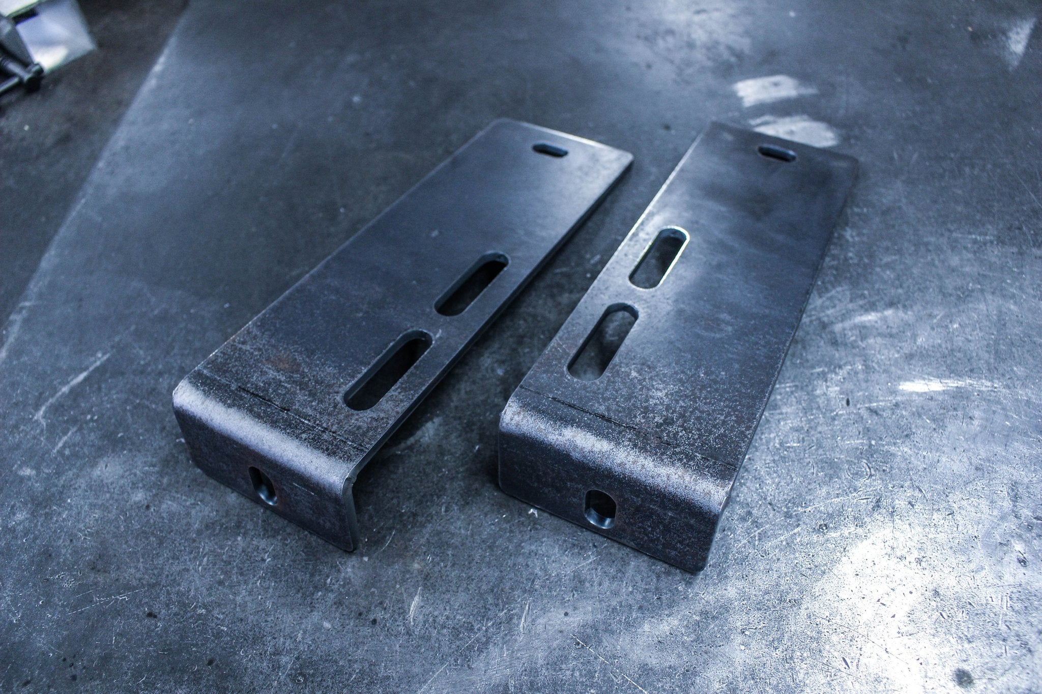 Ford OBS to 6.4(2008-2010)Superduty Front Bumper Conversion Brackets ...